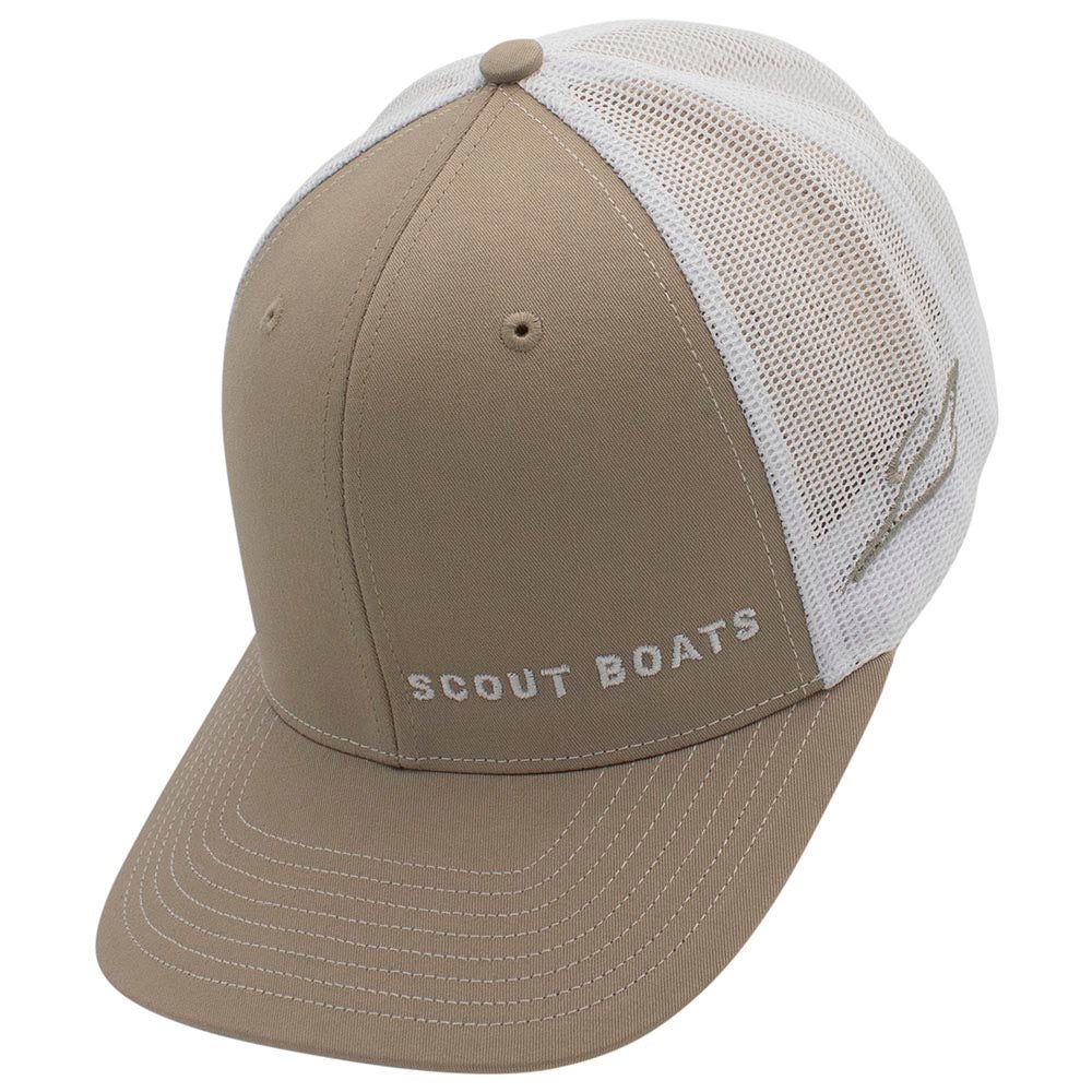 Scout Boats Richardson Hat - Khaki/White